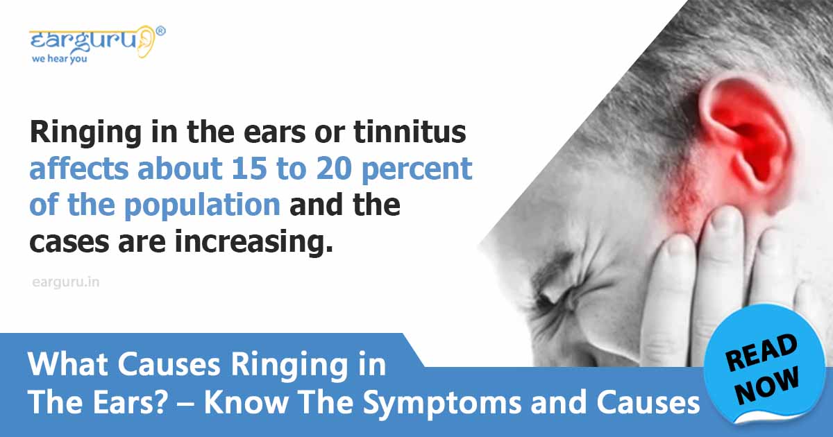 Read about the causes of ringing in the ears or tinnitus