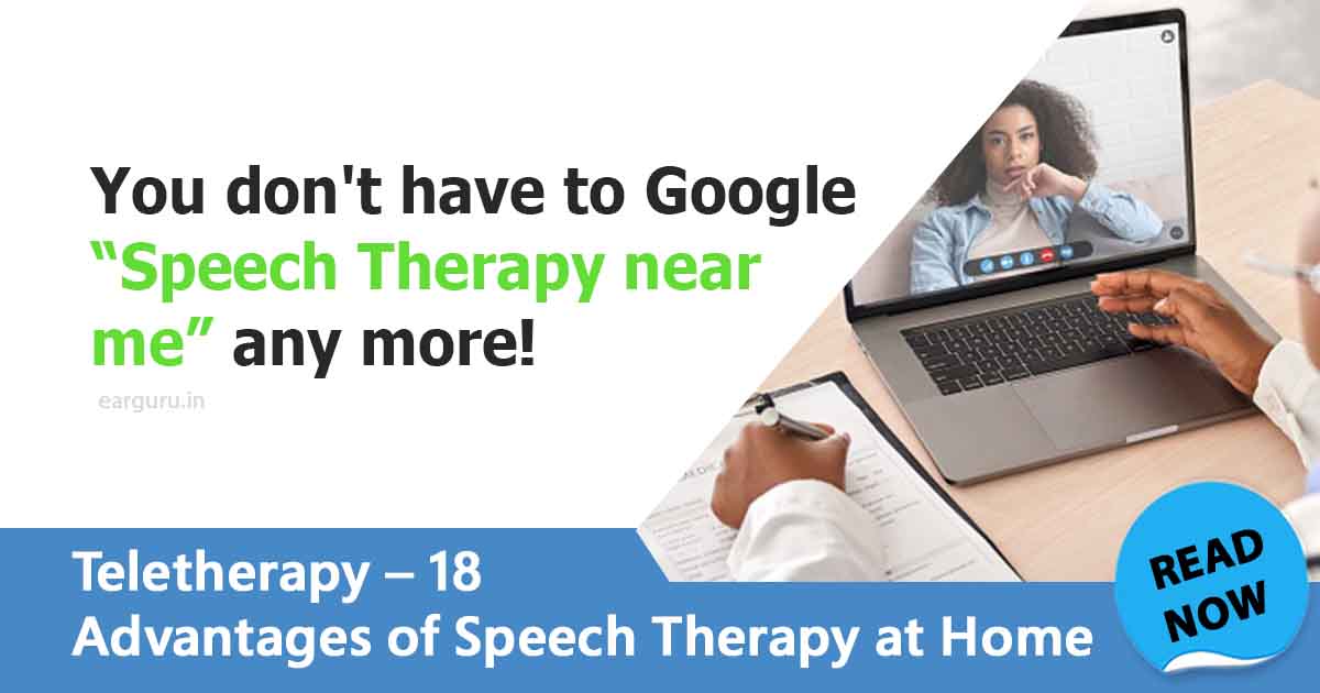 Speech Therapy at Home? Read about Online Speech Therapy - EarGuru