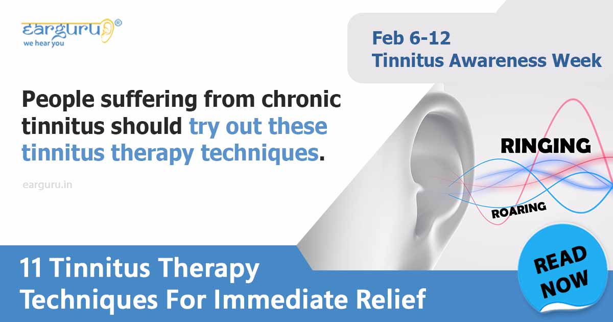11 tinnitus therapy techniques to reduce tinnitus